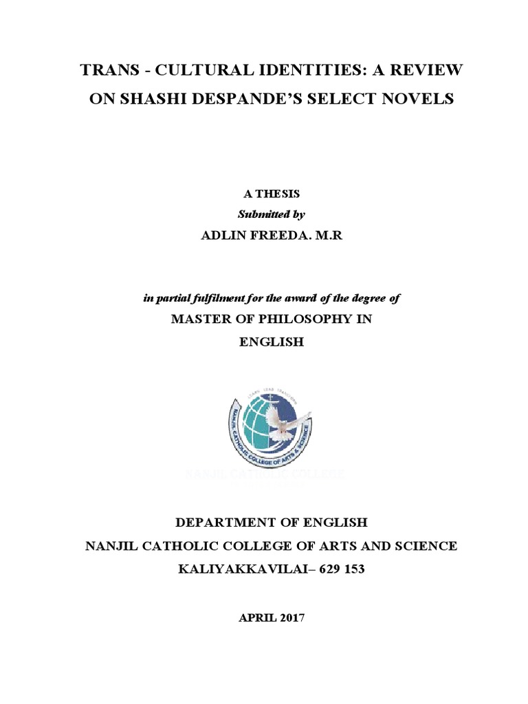 Final M.phil Thesis | PDF | Marriage | Family