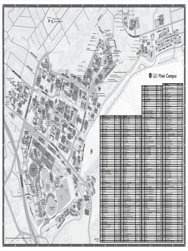 CampusMap-2016-08-02 ARCH E 36x48 | PDF