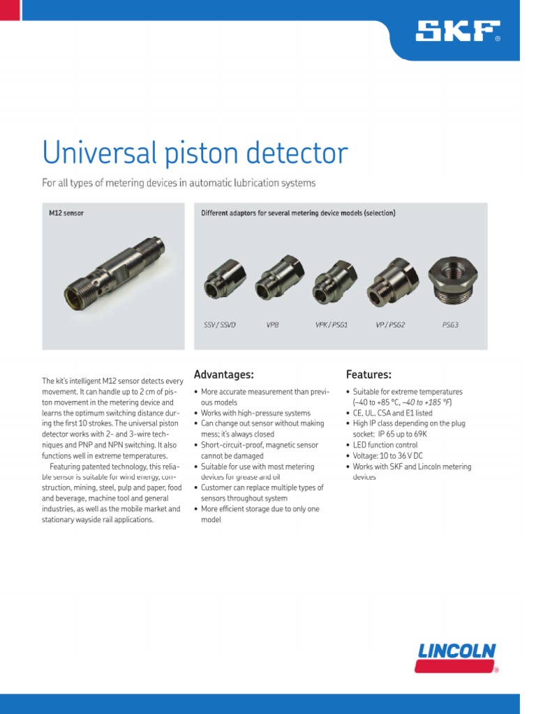 Universal Piston Detector | PDF