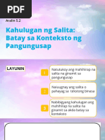 Pokus NG Pandiwa - Pagsusulit | PDF