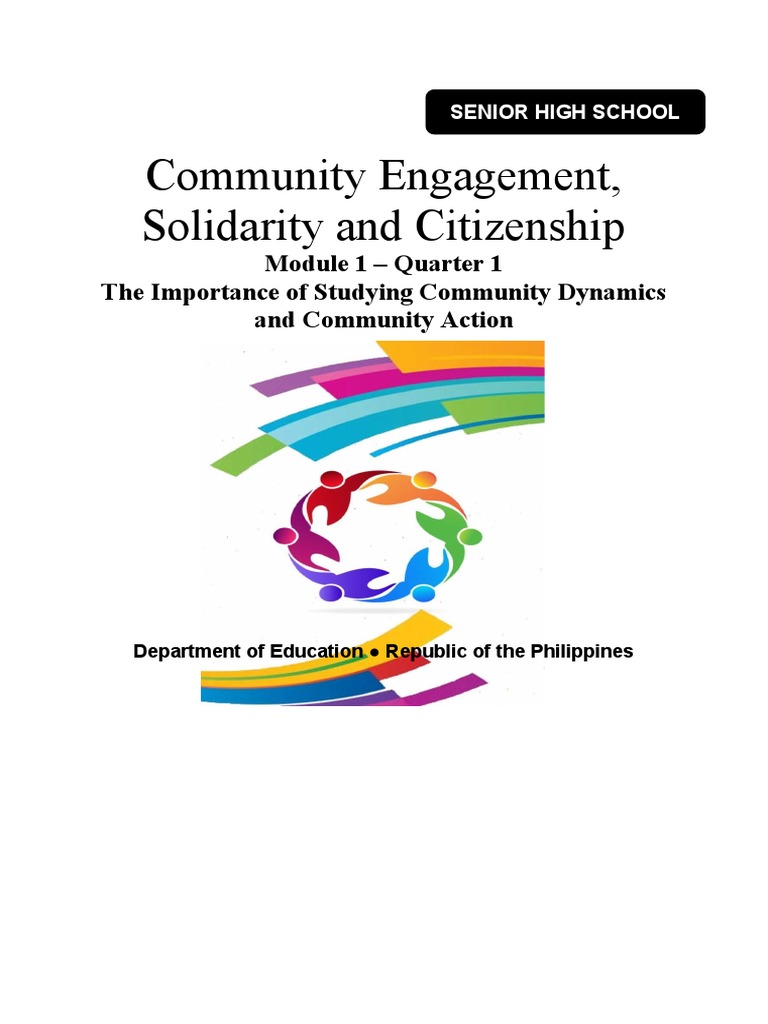 CESC12 - Q3 - Mod1 - The Importance of Studying Community Dynamics ...