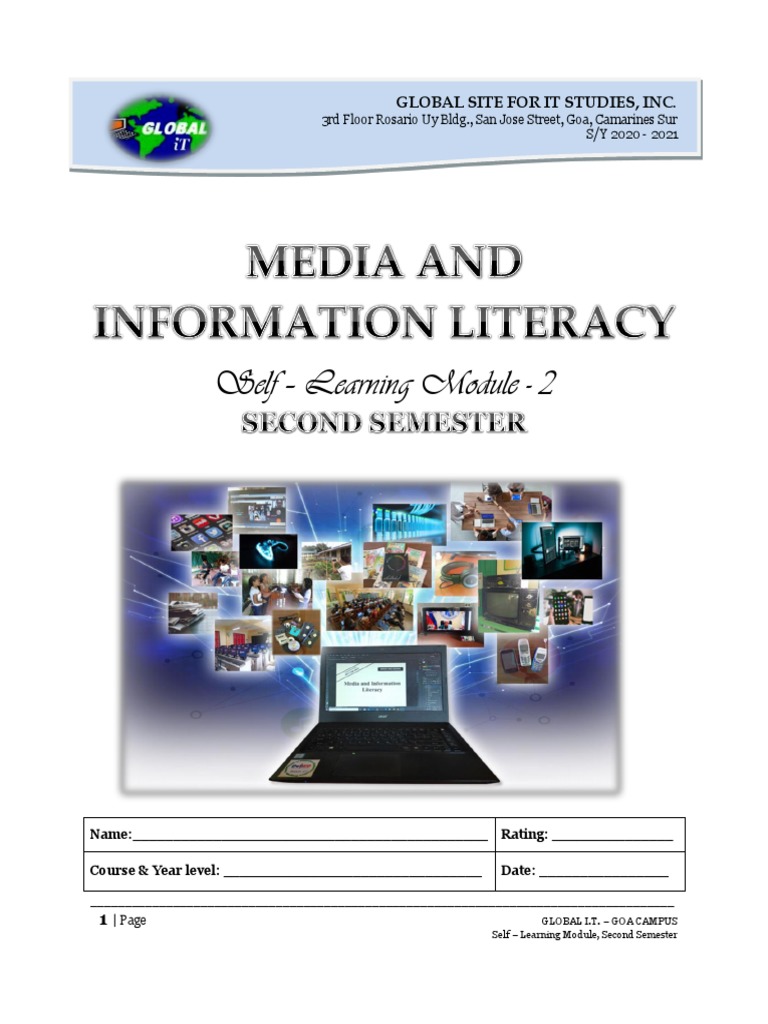 Media Literacy Poster Guidelines | PDF | Internet Of Things | Mass Media