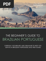 Talking Brazilian A Brazilian Portuguese Pronunciation Workbook | PDF ...