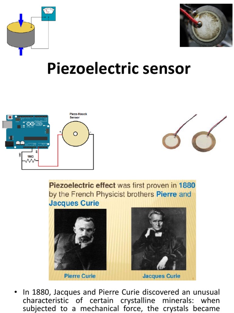 2 - Pizeo Electric Sensor | PDF | Piezoelectricity | Ultrasound