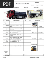 Plate Compactor Inspection Checklist | PDF | Technology & Engineering