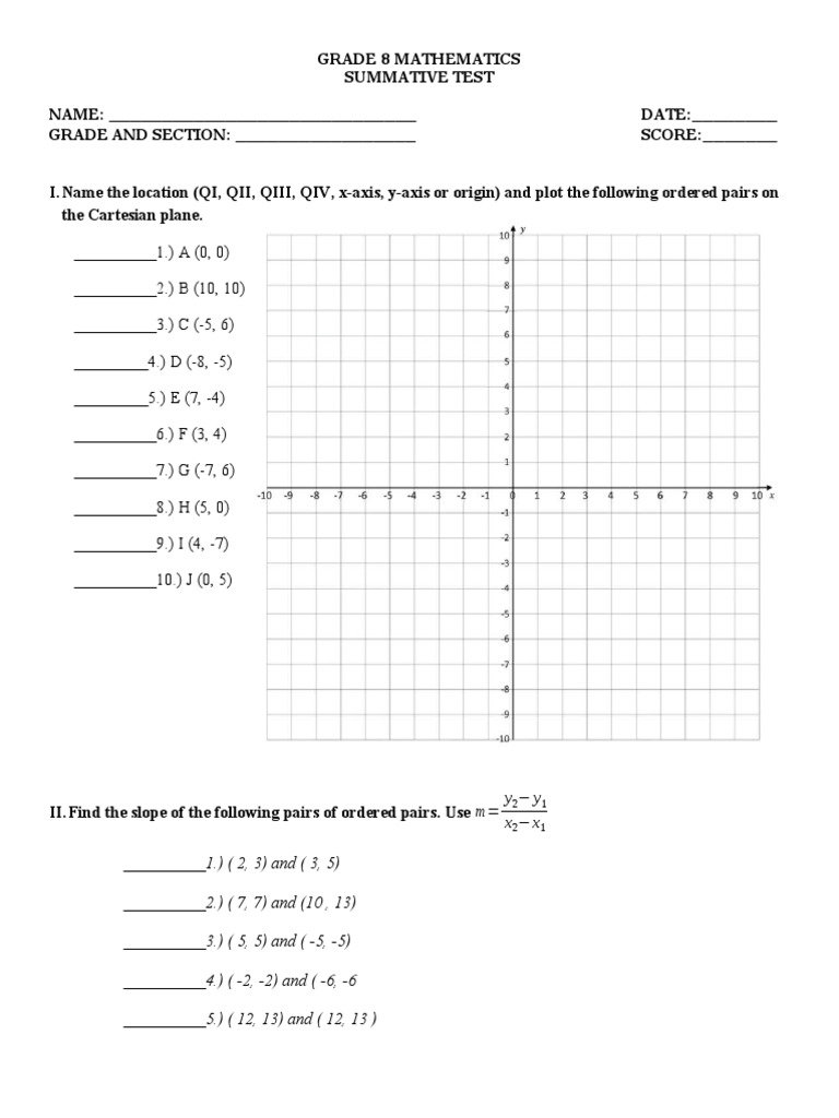 GRADE 8 MATHEMATICS 2nd | PDF