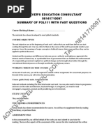 GST102 Use of English and Communication Skills Ii Summary 08024665051 ...