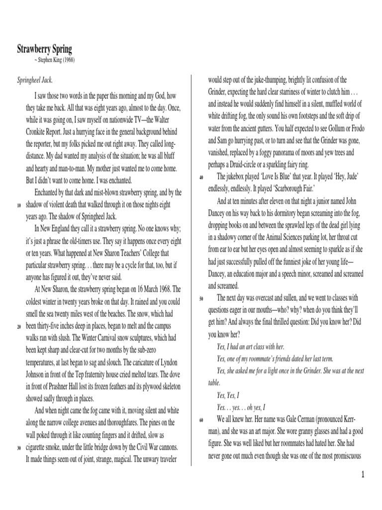 2-Strawberry Spring Text | PDF