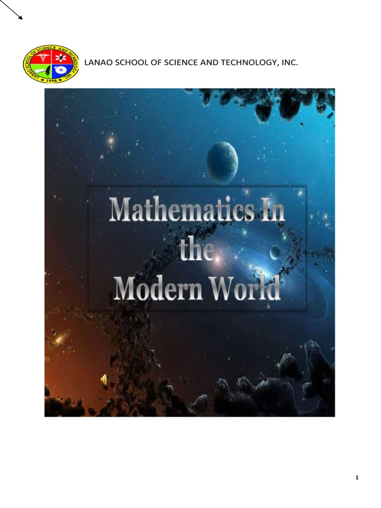 Mathematics in the Modern World | PDF | Statistics | Mathematics