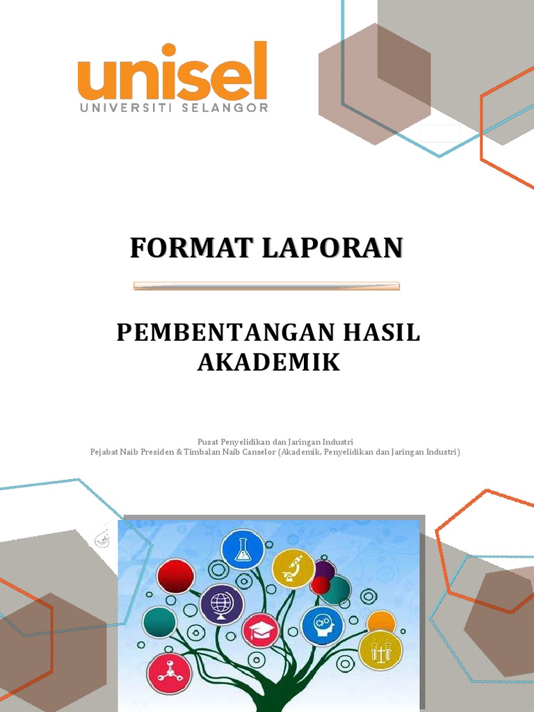 Format Laporan Pembentangan Hasil Akademik | PDF