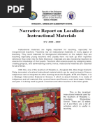 Parent Orientation Narrative Report | PDF | Teachers | Learning