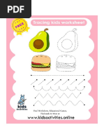 Kids Tracing and Coloring Activity Book | PDF | Sports & Recreation ...