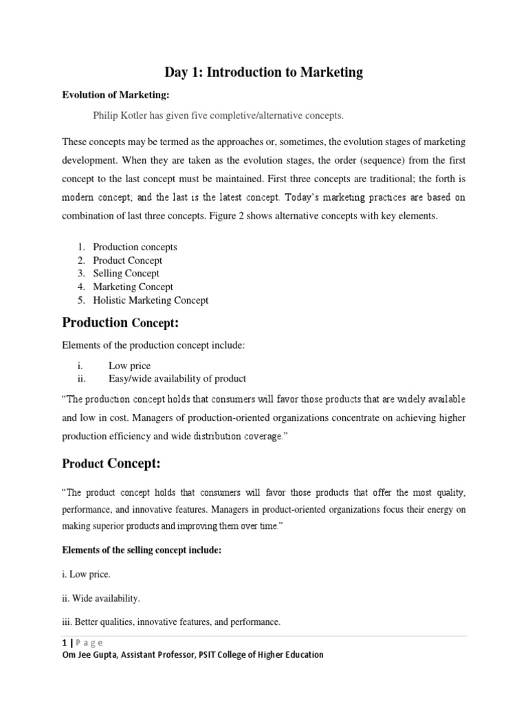 Complete Marketing Notes | PDF | Marketing | Marketing Communications