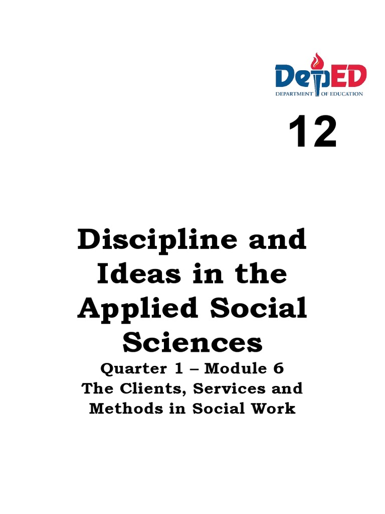 Discipline and Ideas in The Applied Social Sciences | PDF | Social Work ...
