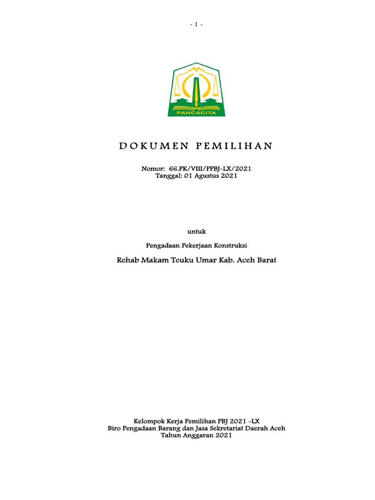 Dokpil Makam Teuku Umar | PDF