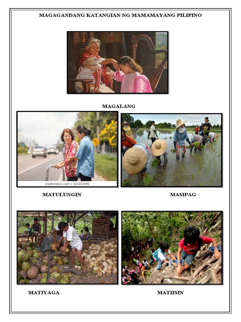 Katangian NG Pilipino | PDF