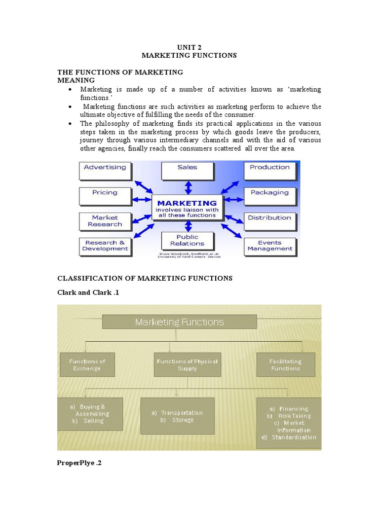Principlals of Marketing Unit 2 | PDF | Marketing | Sales