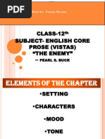 English Project: The Enemy | PDF