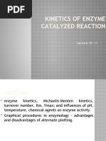 Enzyme Kinetics Practice Problems | PDF