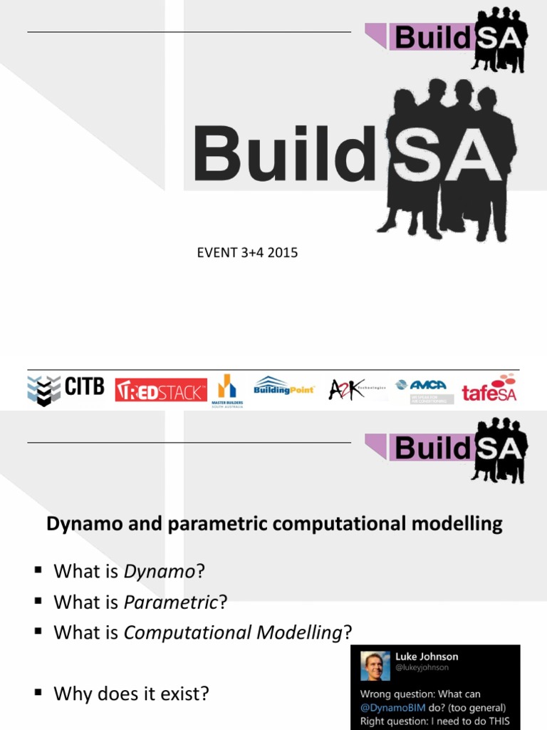 Introduction to Dynamo and Parametric Modeling | PDF