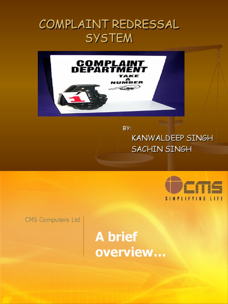 Complaint Redressal System | PDF | Databases | Web Application