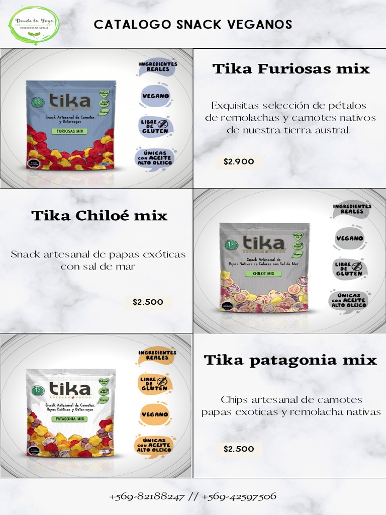 Catálogo Tika | PDF | Quinua | Galleta