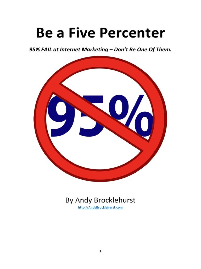 5 Percenter | PDF | Sales | Online Advertising