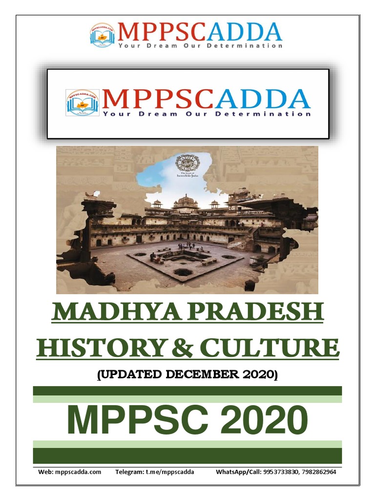 0 2020 MP History Art and Culture Jan 17 | PDF