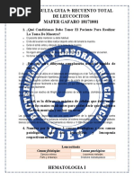 Recuento Diferencial de Leucocitos Mafer Rodriguez | PDF | Leucocito | Sistema inmune