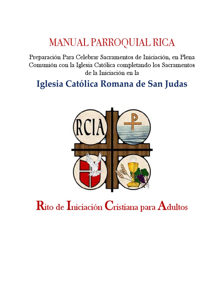 2018 RCIA Manual Spanish Online | PDF | Bautismo | Padrino