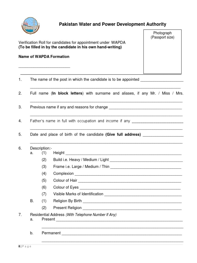 Police Verification Roll | PDF | Nationality | Diploma