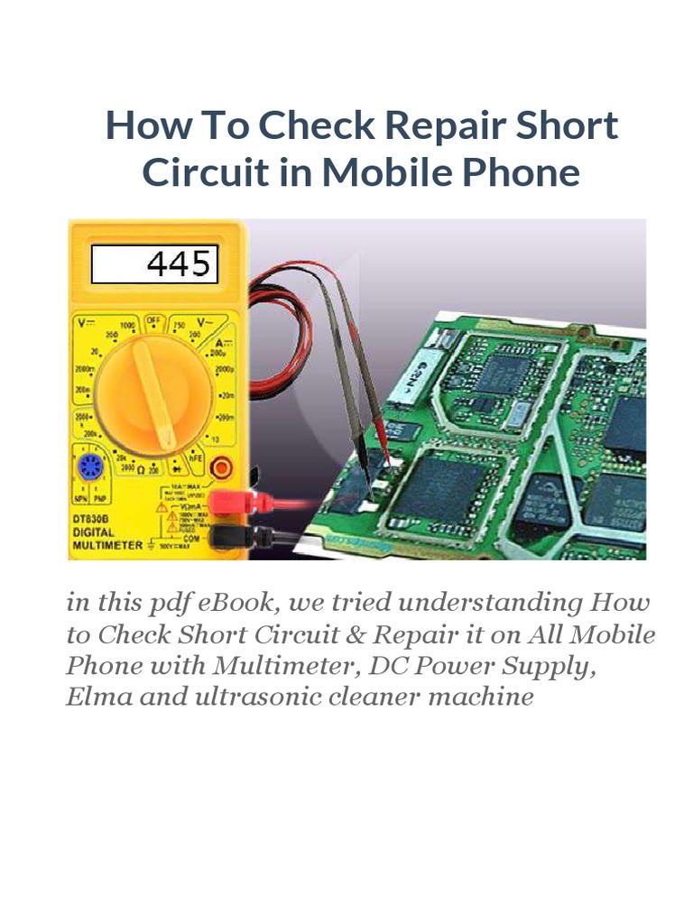 How To Check Repair Short Circuit in Mobile Phone | PDF | Smartphone ...