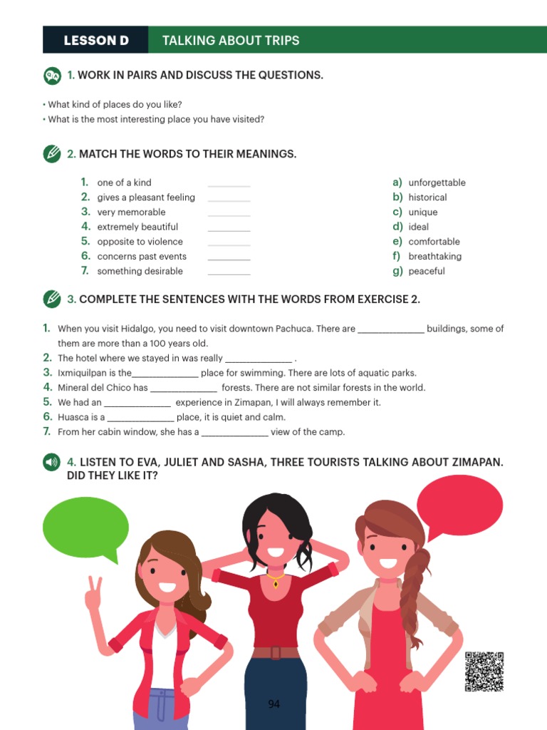Studenta2 Unit10 Lesson D | PDF