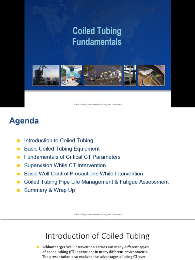Coiled Tubing Fundamentals | Download Free PDF | Deformation ...