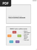 A Reference Guide To Each Tollgate in A DMAIC | PDF | Business Process ...