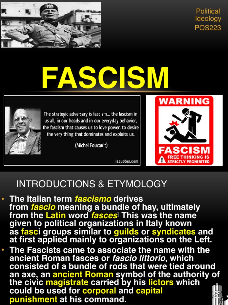 Understanding Fascism: A Comprehensive Look at its Origins, Ideology ...