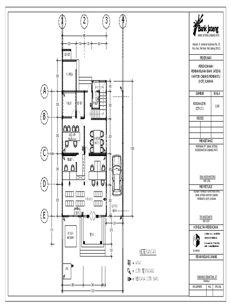 Denah CCTV LT.1 | PDF