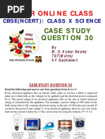 Solved Electricity Numerical For Class 10 | PDF | Series And Parallel ...