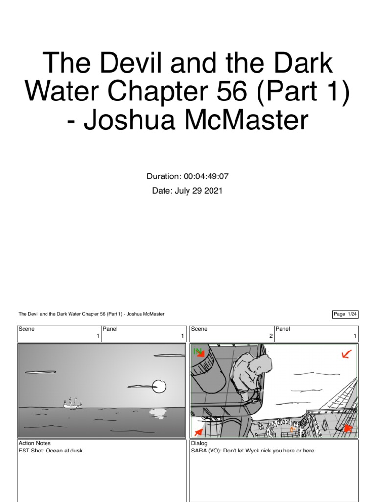 The Devil and The Dark Water Chapter 56 (Part 1) - Joshua Mcmaster | PDF