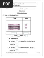 Year 6 Maths Practice Questions Answer Booklet | PDF | Elementary ...