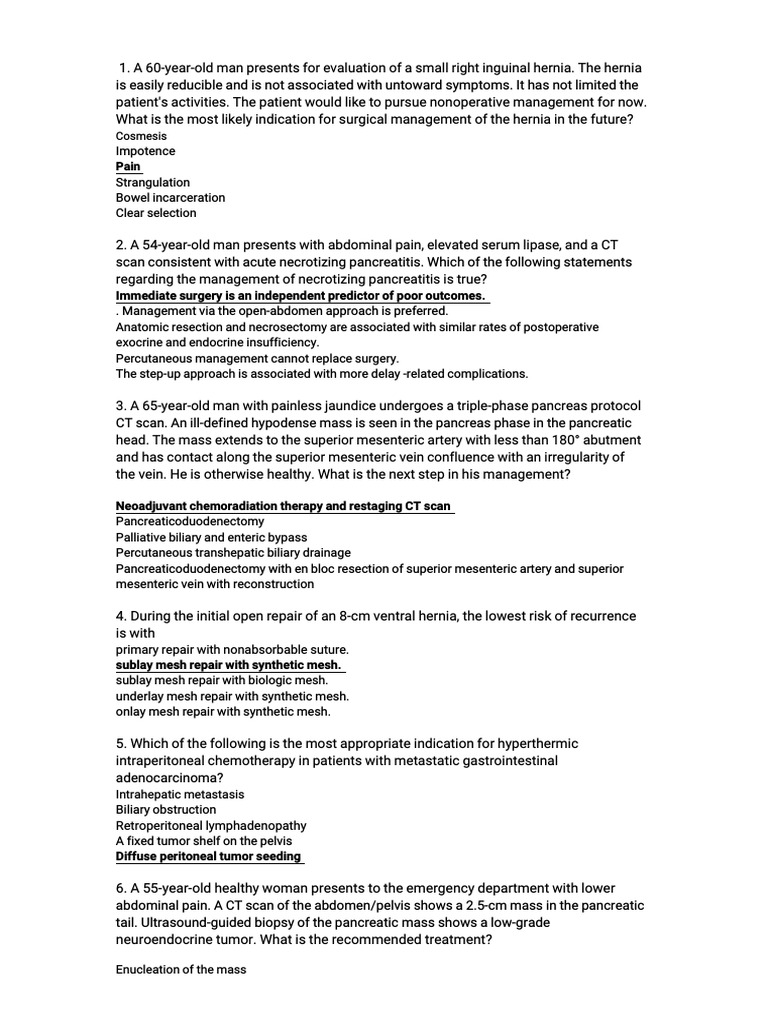 Cosmesis | PDF | Pancreas | Organ (Anatomy)