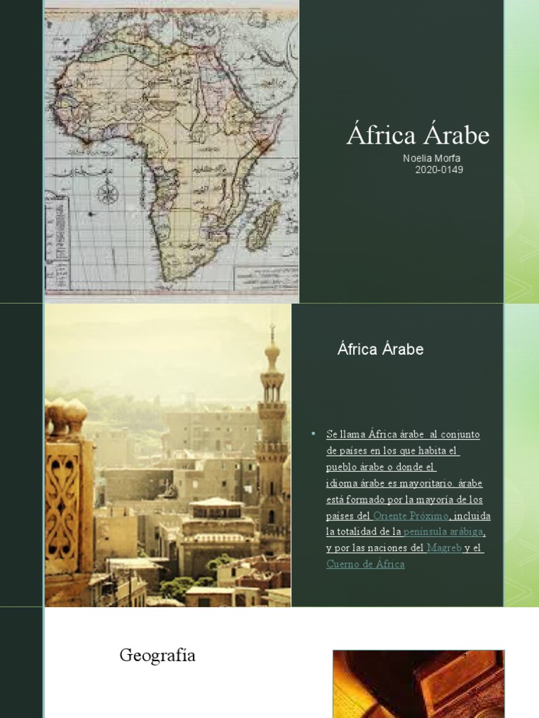 La geografía y países del África Árabe | PDF
