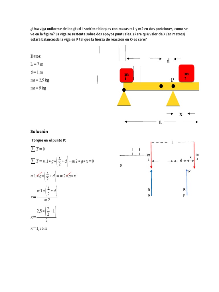 Ejercicio Torque K | PDF