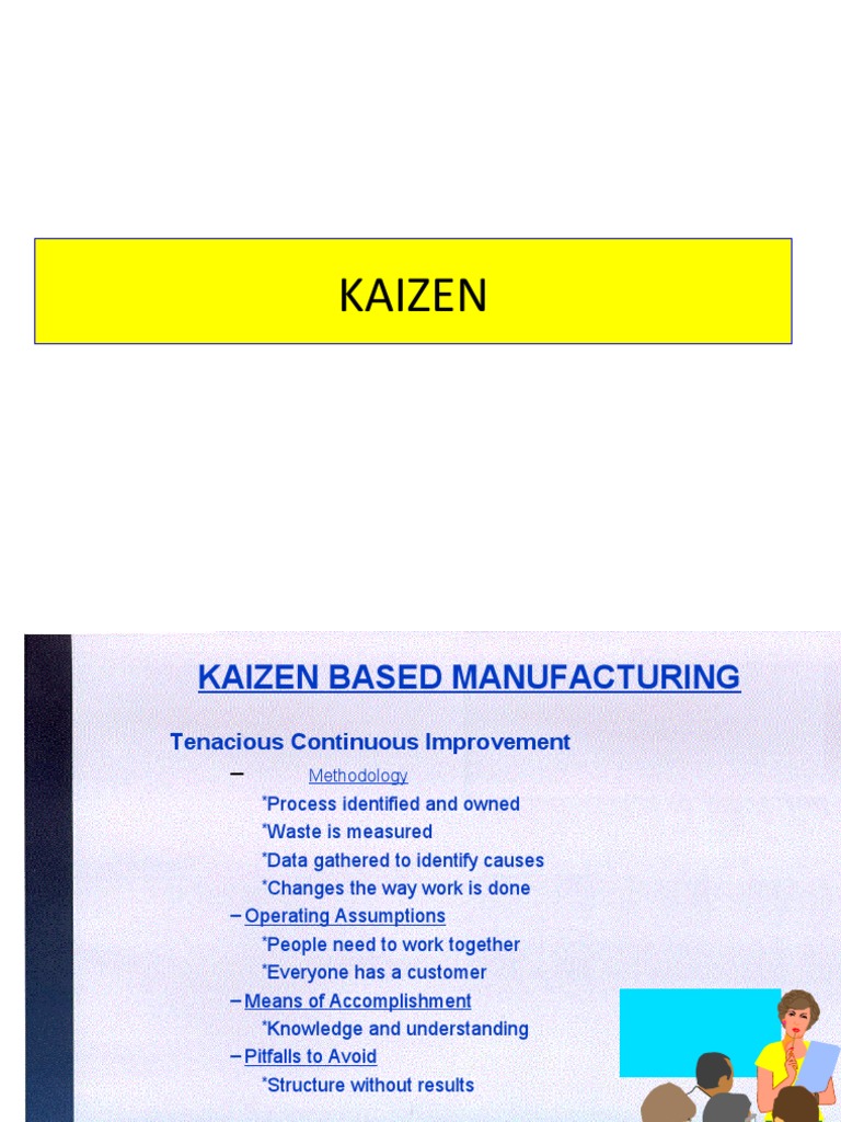 Kaizen Principles in Toyota Manufacturing | PDF | Business | Cognition
