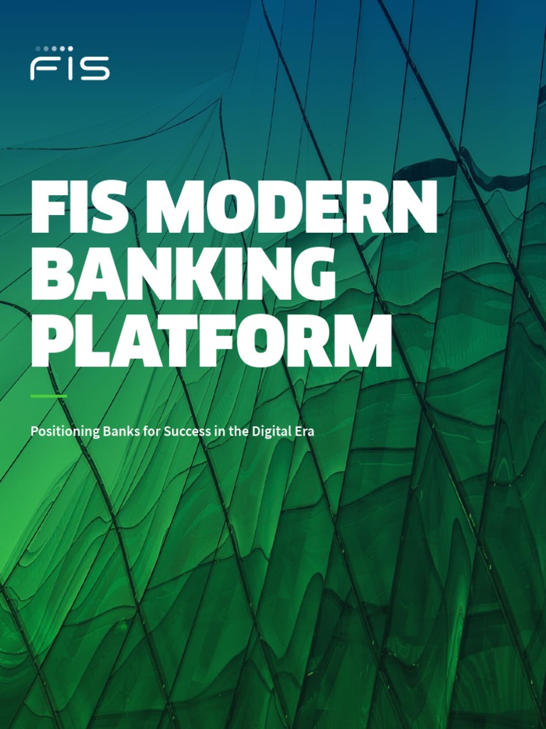 Solution Modern Banking UX Retail FIS | PDF | Cloud Computing | Analytics