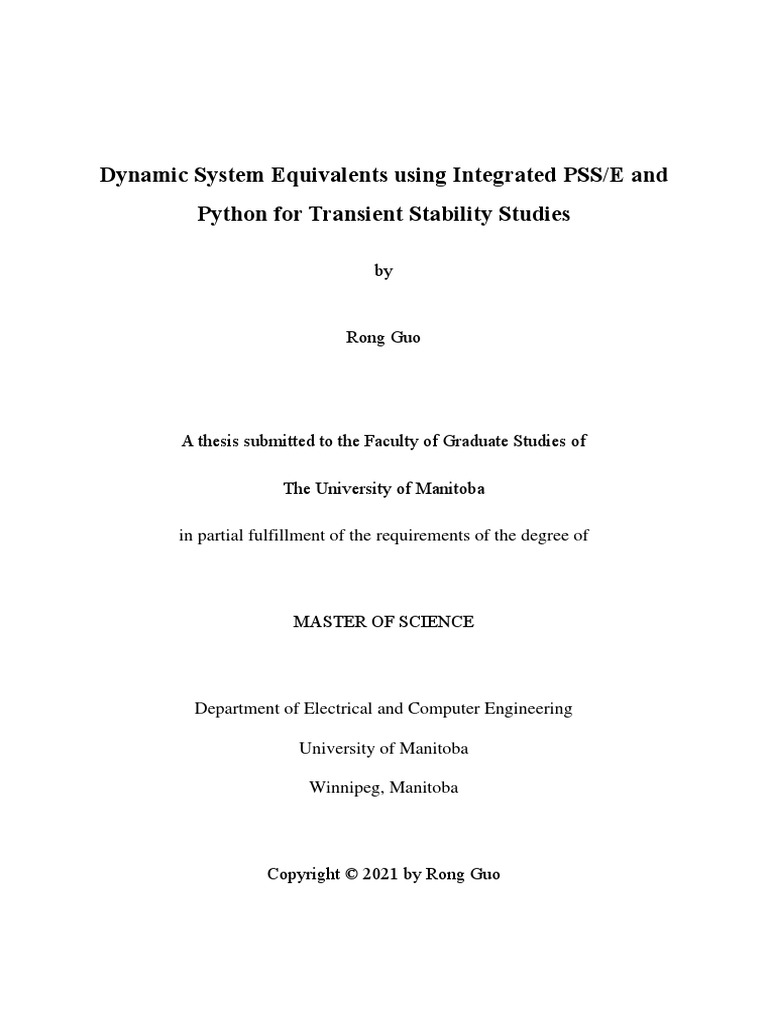 Guo Rong | PDF | Electrical Network | Electrical Engineering