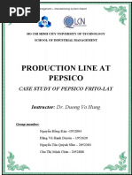 Pepsi Co Manufacturing Process | PDF | Drink | Carbonated Water