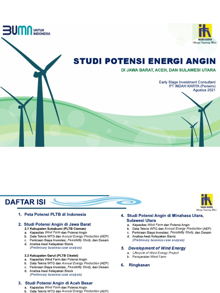Wind Energy Feasibility Study | PDF | Technology & Engineering