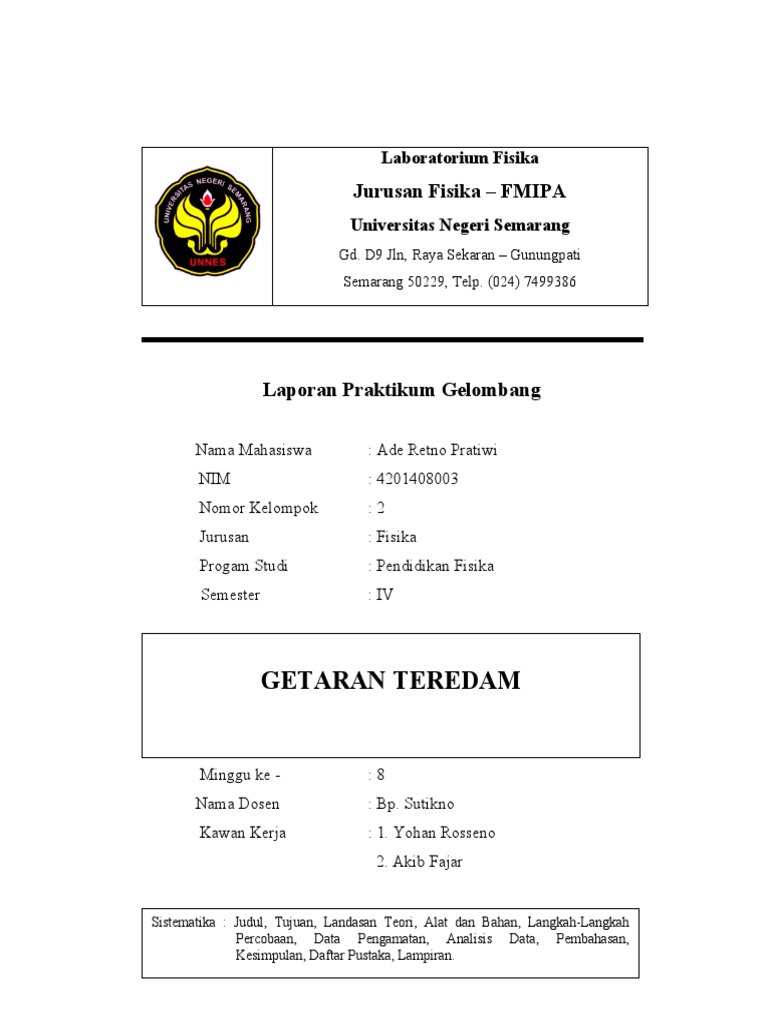 Getaran Teredam | PDF