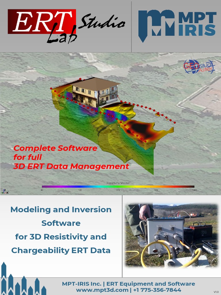 Studio: Complete Software For Full 3D ERT Data Management | PDF | 3 D ...